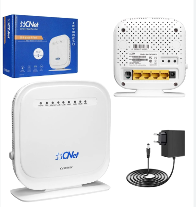 CNET CVR984RV 4PORT 2.4Ghz WIFI 300Mbps 2x3dBi DAHİLİ ANTEN VDSL2/ADSL2 ...