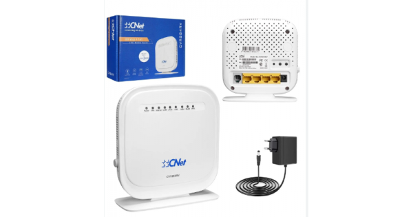 CNET CVR984RV 4PORT 2.4Ghz WIFI 300Mbps 2x3dBi DAHİLİ ANTEN VDSL2/ADSL2 MODEM